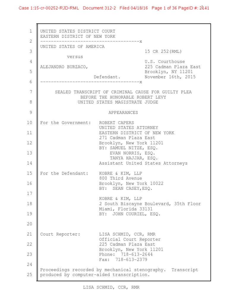 PDF | PDF | United States Federal Probation And Supervised Release | Plea