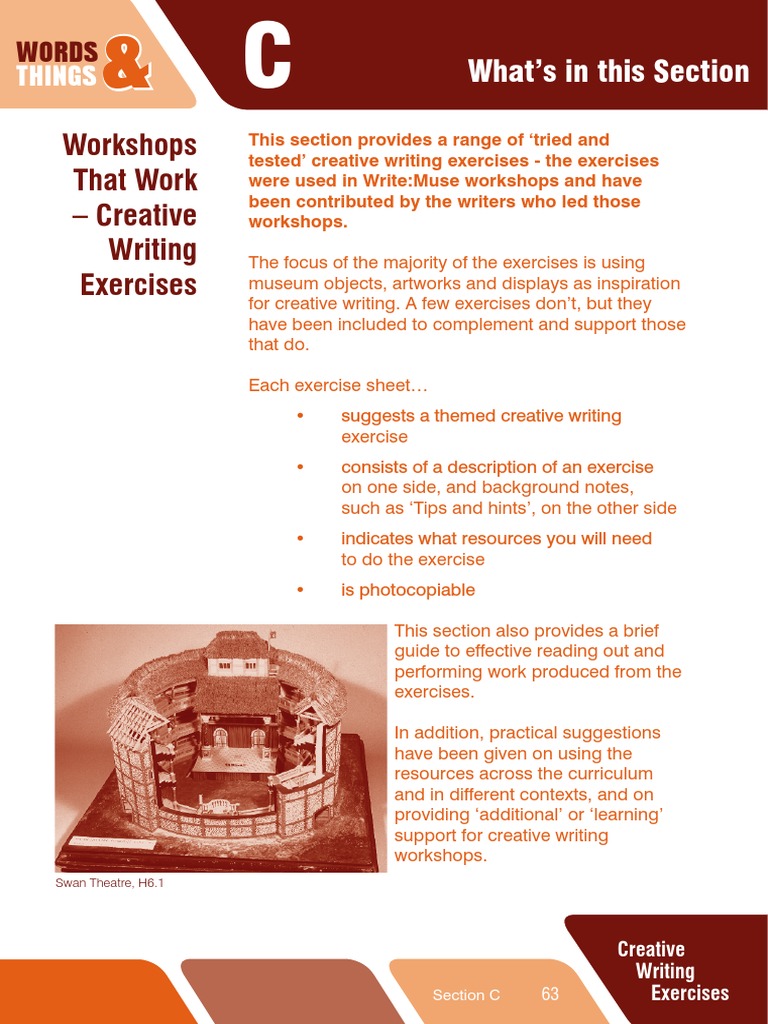 Creative Writing Workshop Exercises | PDF | Poetry | Narrative