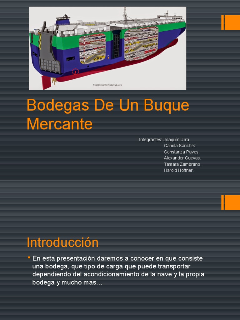 Bodegas de Un Buque Mercante | Barcos | Envío