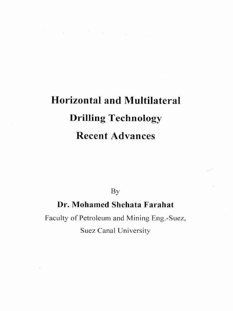 Advances in Multilateral Drilling Technology | PDF | Oil Well | Drilling
