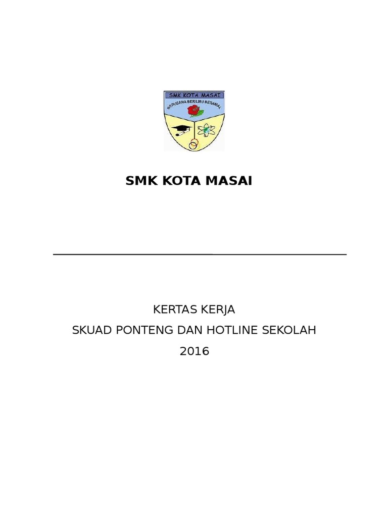 KERTAS KERJA Skuad Ponteng | PDF