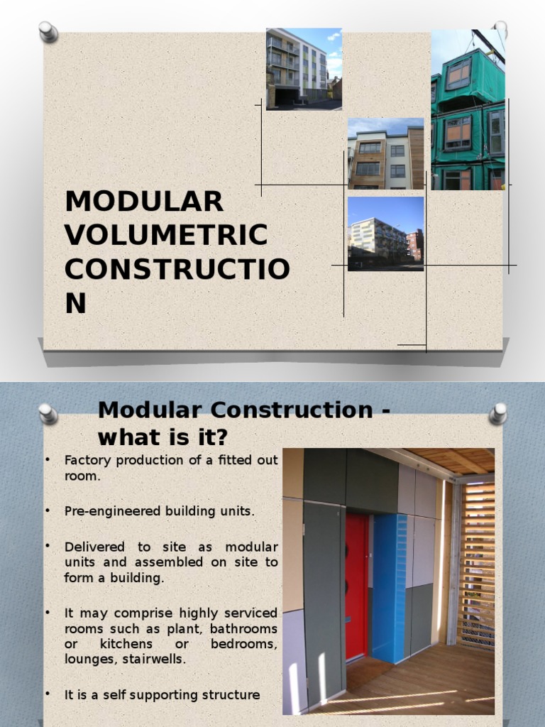 Modular Volumetric Construction Guide | PDF | Modularity | Beam (Structure)