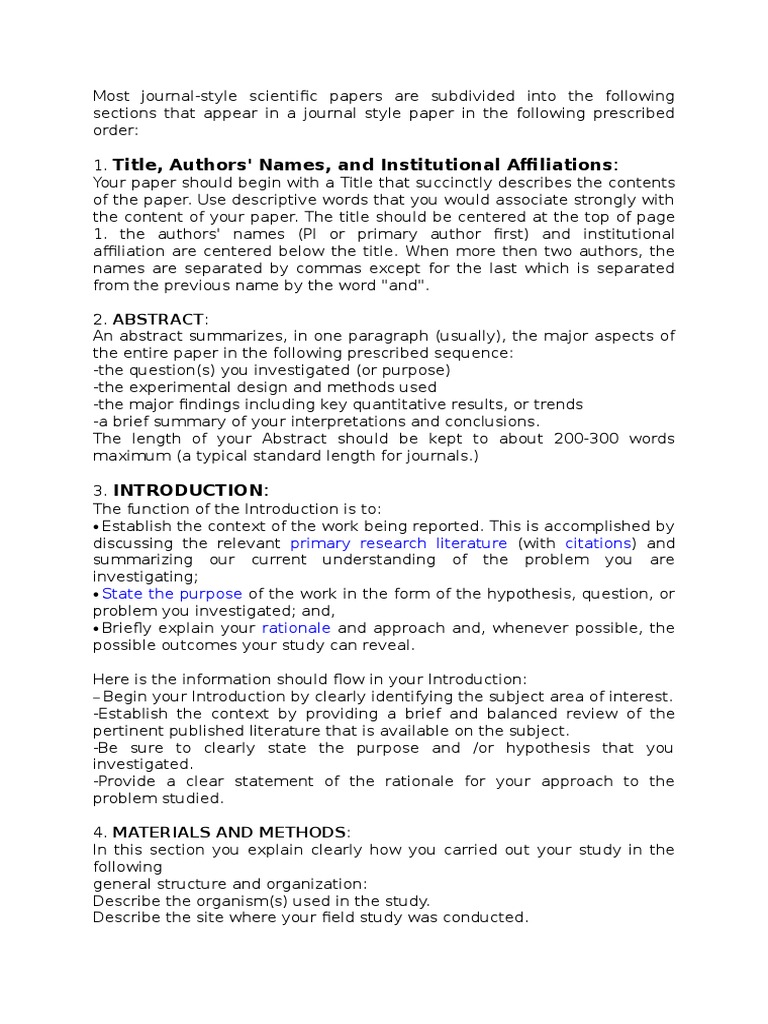 Title, Authors' Names, and Institutional Affiliations:: Primary ...