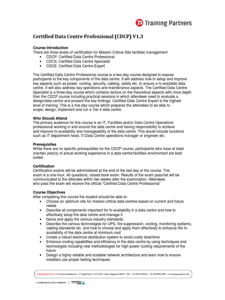 Microsoft Word - CDCP | PDF | Data Center | Engineering