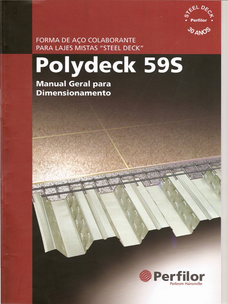 Guia Completo de Lajes Mistas Polydeck | PDF | Viga | Indústrias