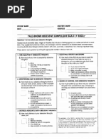 Pain Catastrophizing Scale PDF | PDF