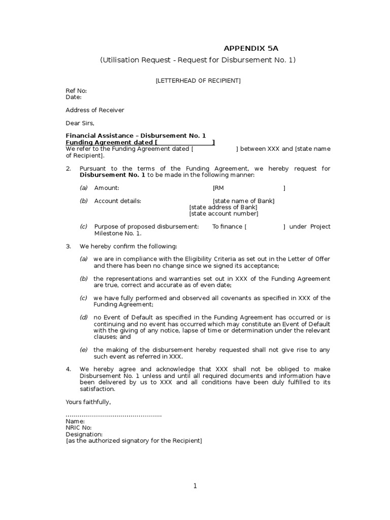 Utilisation Request - Sample | PDF | Business Law | Government