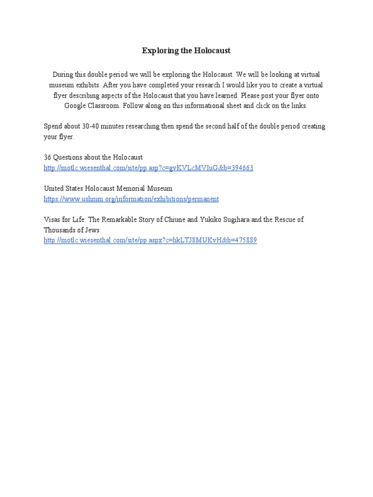 Understanding the Holocaust: Key Insights | PDF | Nazi War Crimes | The ...