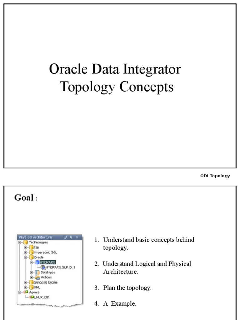 ODI Topology | PDF | Oracle Database | Database Schema
