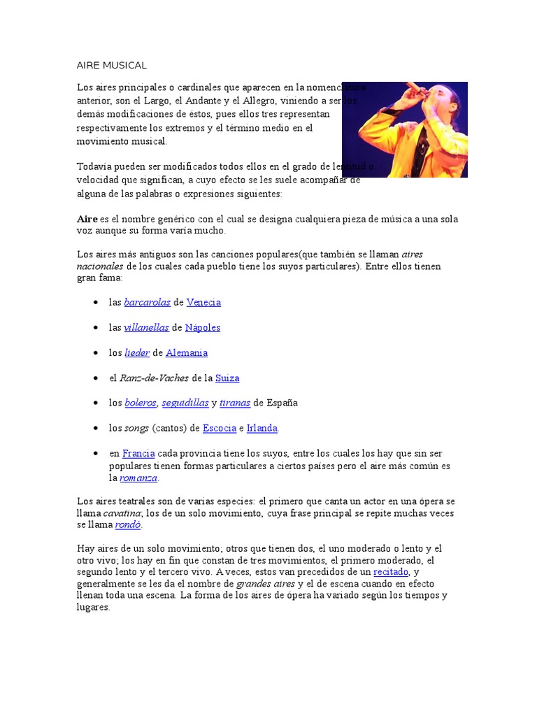 Aire Musical | PDF | Ritmo | Composiciones Musicales