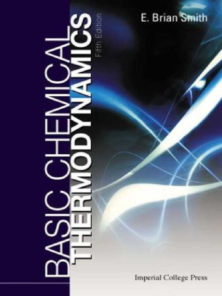 Basic Chemical Thermodynamics 5th Ed - E. Brian Smith (2004) | PDF ...