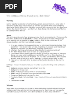 Catholic Mass Reflection Questions (White) | PDF
