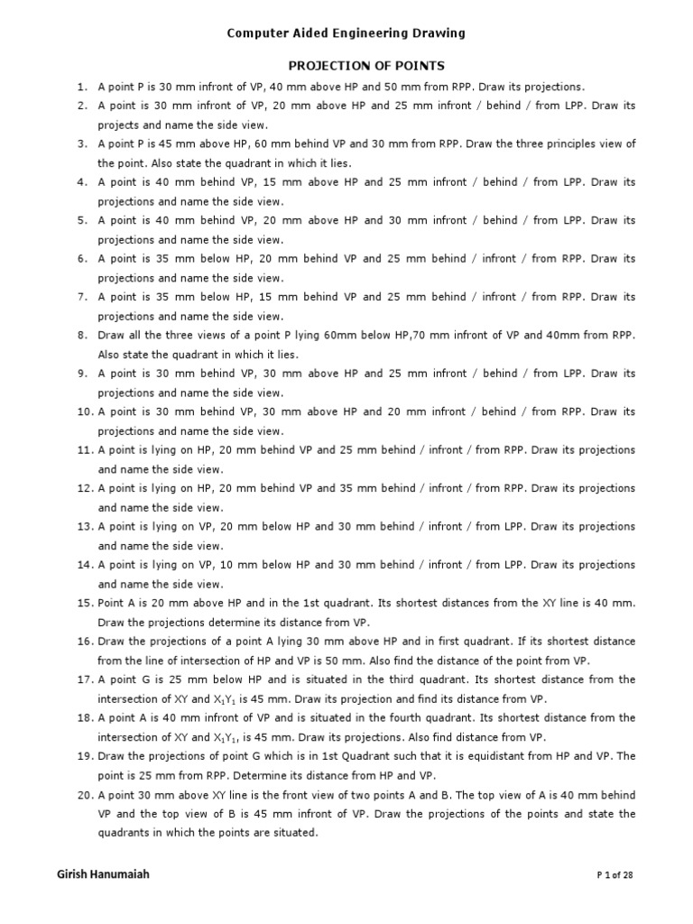 Caed Question Bank | PDF | Line (Geometry) | Rectangle