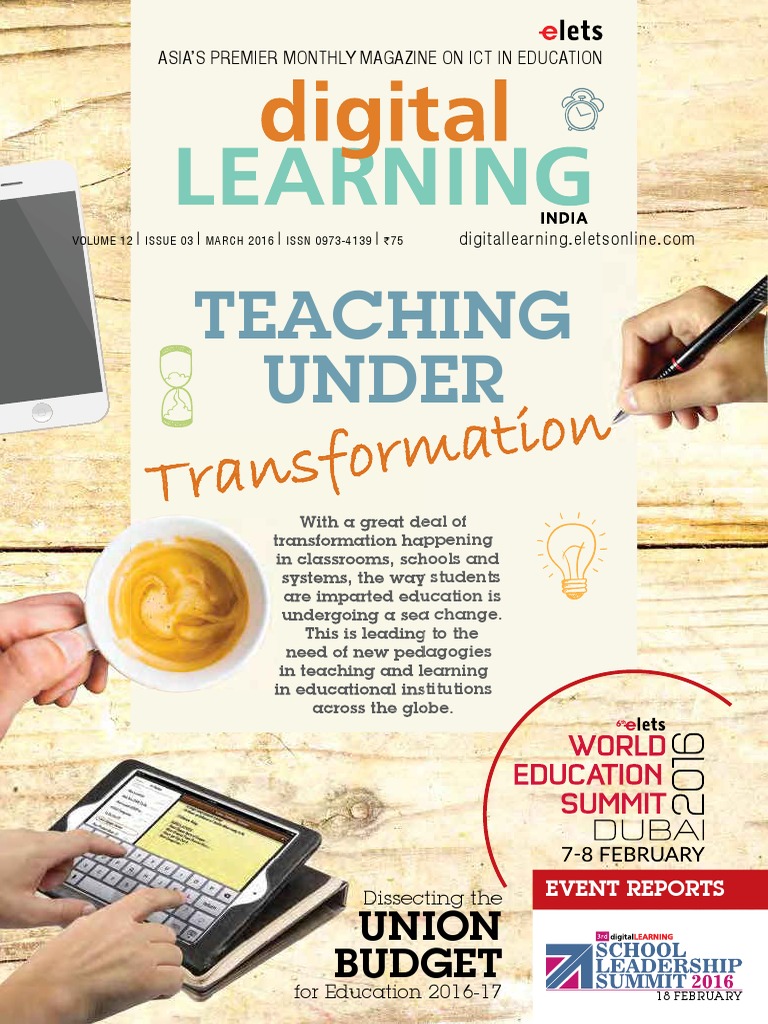 Magazine DL March 2016 | PDF | Learning | Teachers