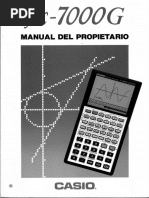Manual de Usuario Casio FX-991EX (Español - 48 Páginas) | PDF | Calculadora | Ciencias de la ...