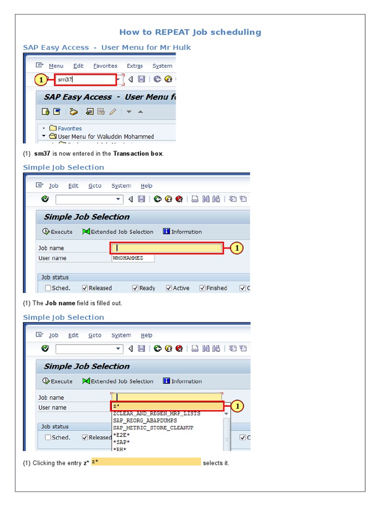 How To Repeat Job Scheduling | PDF