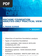 Pump Foundation Design | PDF | Foundation (Engineering) | Concrete