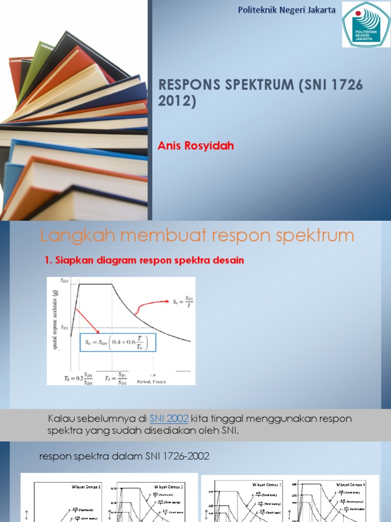 Respon Spektra 2012 | PDF