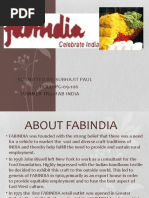 FabIndia's Unique Marketing Strategies | PDF | Retail | Brand