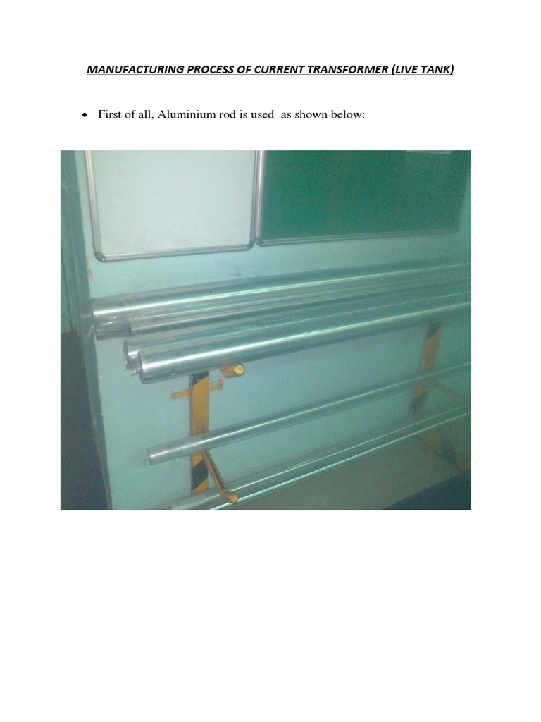 Manufacturing Process of Current Transformer | PDF | Transformer ...