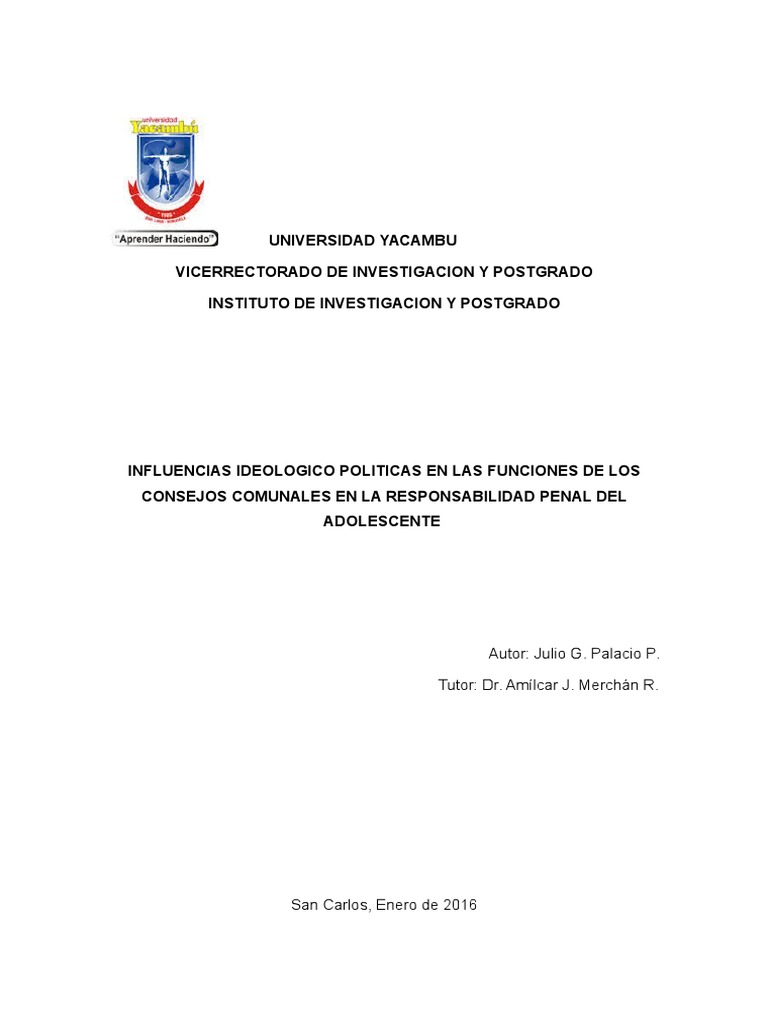 Universidad Yacambu | PDF | Capitalismo | Gobierno