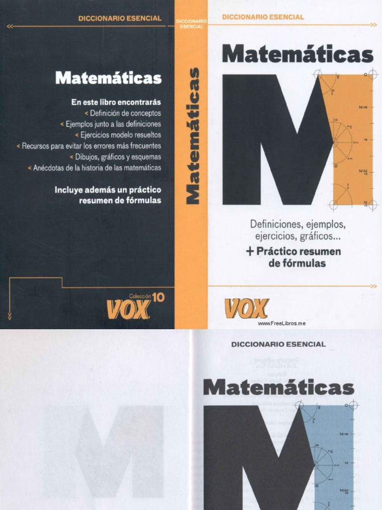 Matematicas - Diccionario Esencial de Matematicas PDF | PDF