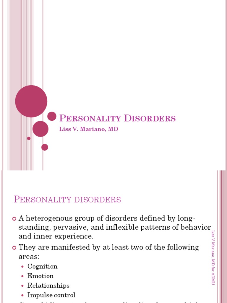 Understanding Personality Disorders: A Guide to the Cluster A, B and C ...