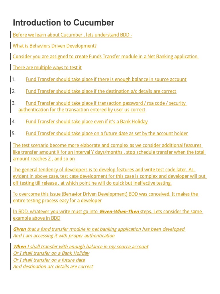 Cucumber Tutorial | PDF | Selenium (Software) | Installation (Computer Programs)