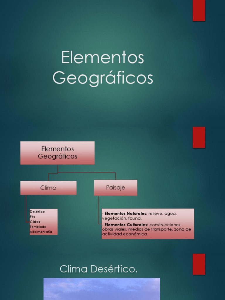 Elementos Geográficos | PDF