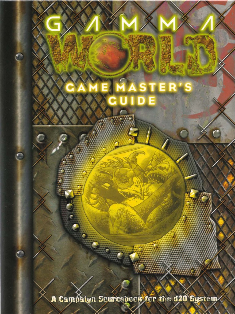 Gamma World d20 - Gamemasters Guide | PDF