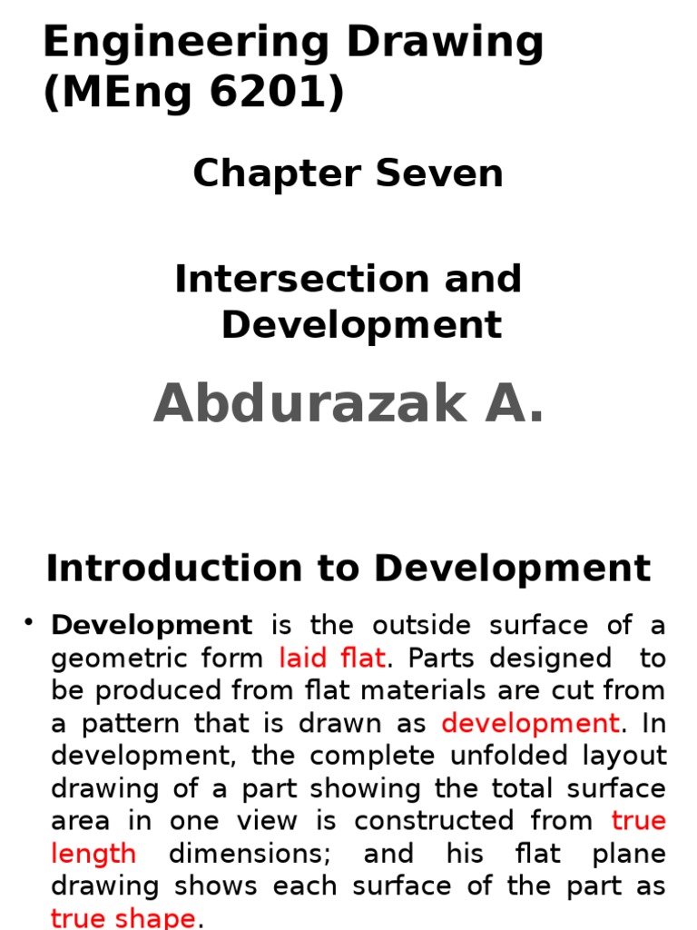 Intersection and Development | PDF | Shape | Euclidean Geometry