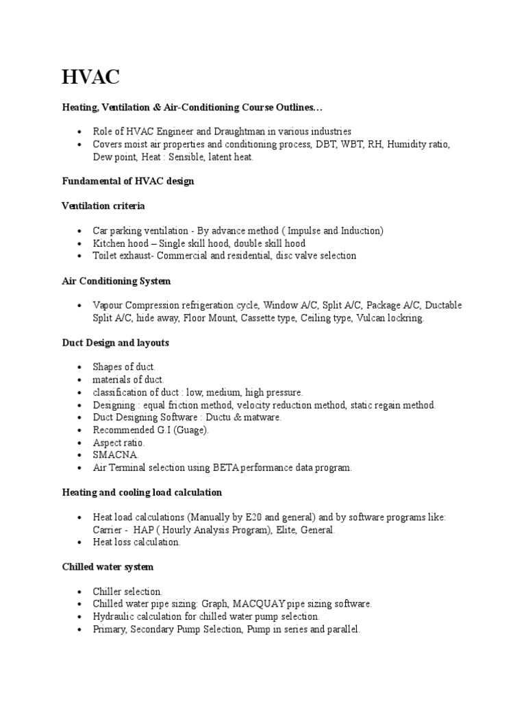 Hvac | PDF | Hvac | Air Conditioning