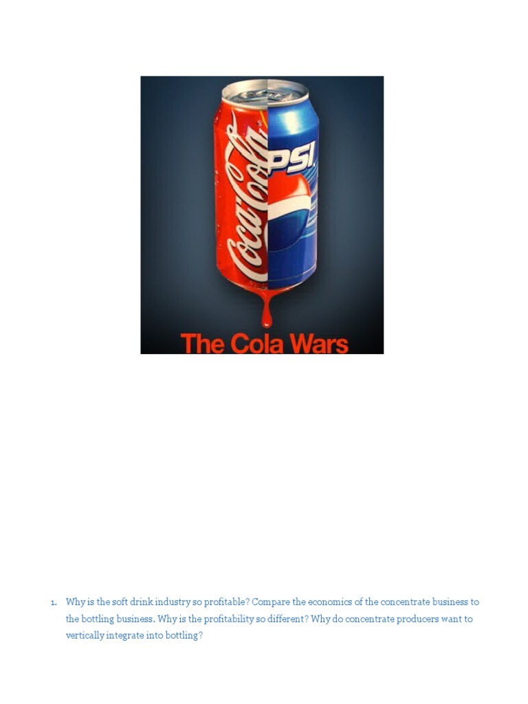 Internationalizing The Cola Wars (A) | PDF | Coca Cola | Joint Venture