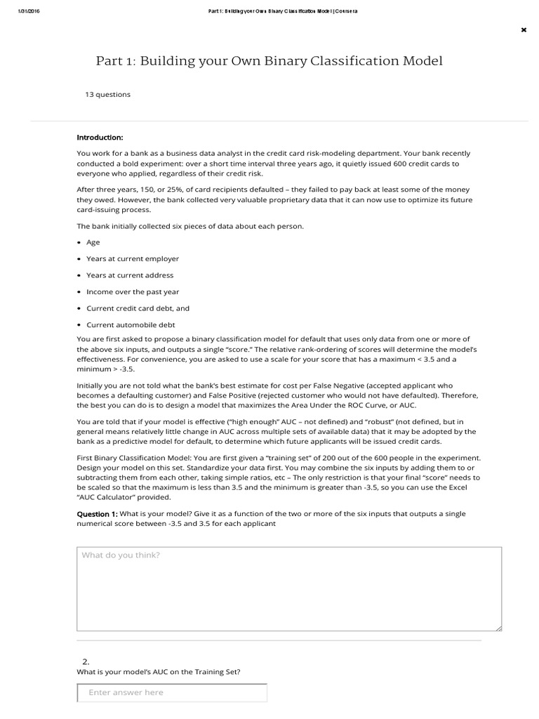 Credit Risk Binary Classification Model | PDF | Test Set | Statistics