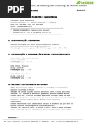 FISPQ-Scott Spray 400ml | PDF | Primeiros socorros | Queimadura