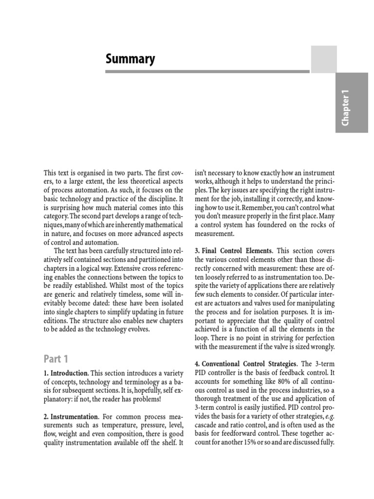 Final Control Elements. This Section Covers | PDF | Control Theory ...