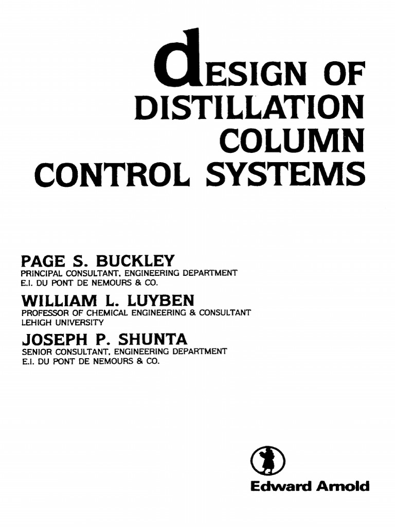 Design of Distillation Column Control Systems | Distillation | Chemistry