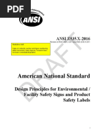 Ansi Z535.1 2017 Safety Color | PDF | Color | Hue