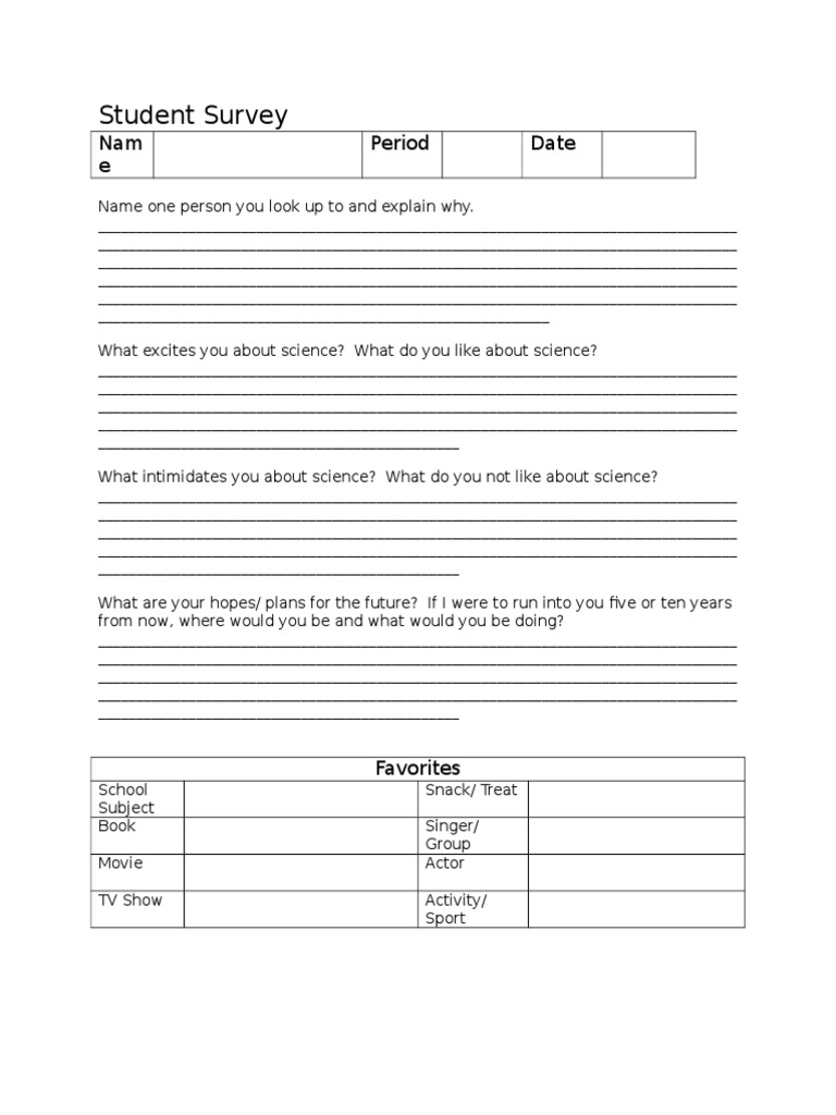 Student Survey | PDF | Career & Growth | Finance & Money Management