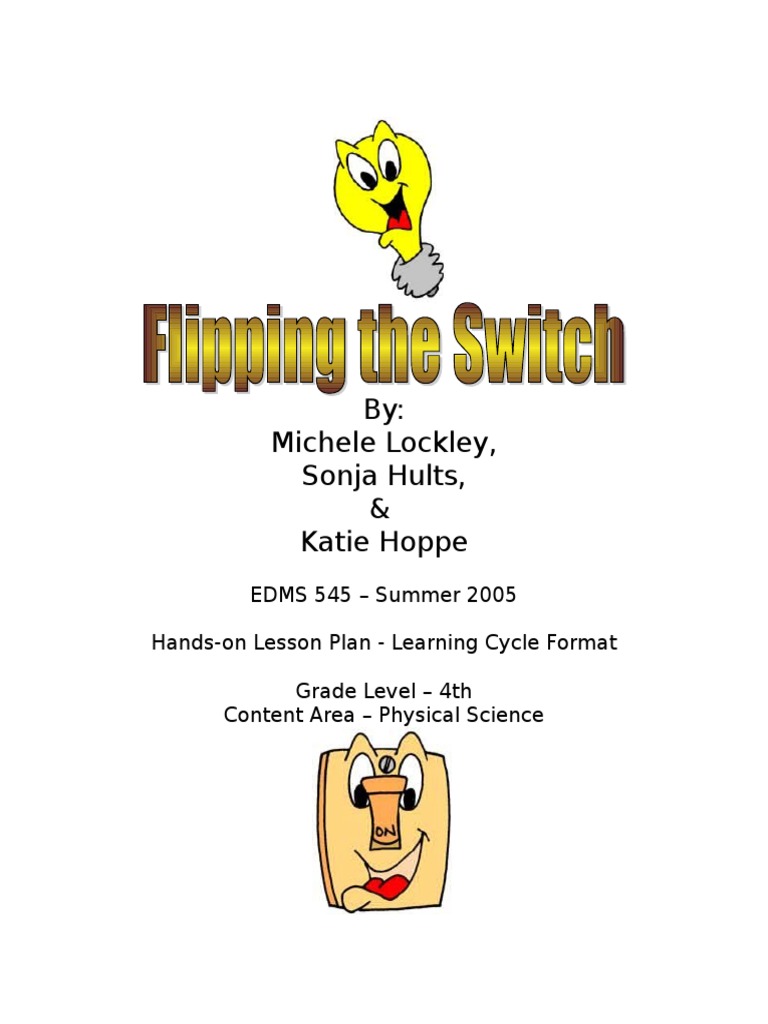4th Grade Electricity Circuit Lesson Plan | PDF | Electric Current ...