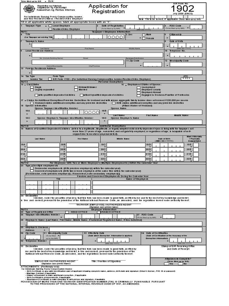 1902-Fill Up Forms | PDF