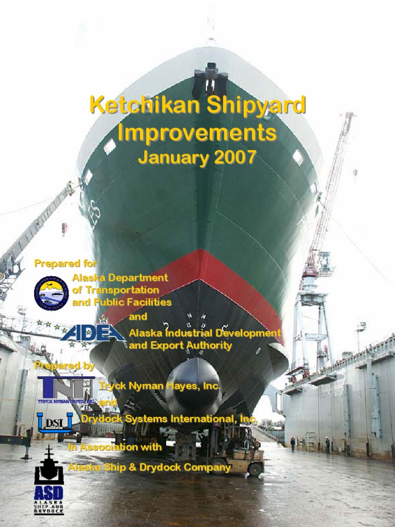 Ketchikan Shipyard Improvements Plan Complete | PDF | Water Transport ...