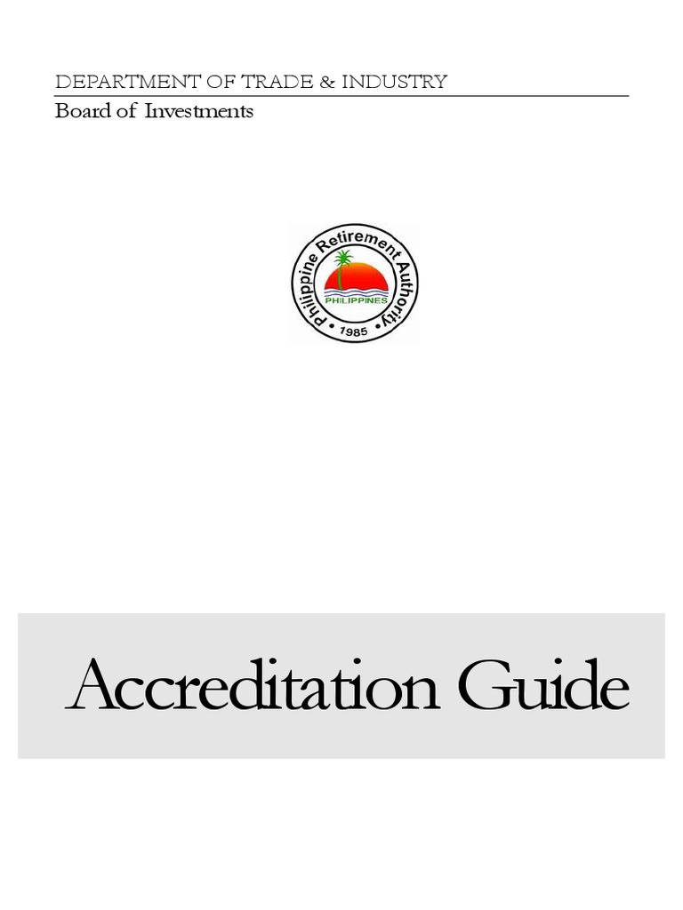 PRA Accreditation Guide | PDF | Feasibility Study | Wastewater