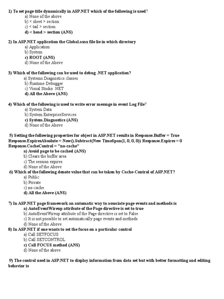 Interview Question | PDF | Parameter (Computer Programming) | Active ... Interview Question | PDF | Parameter (Computer Programming) | Active ...