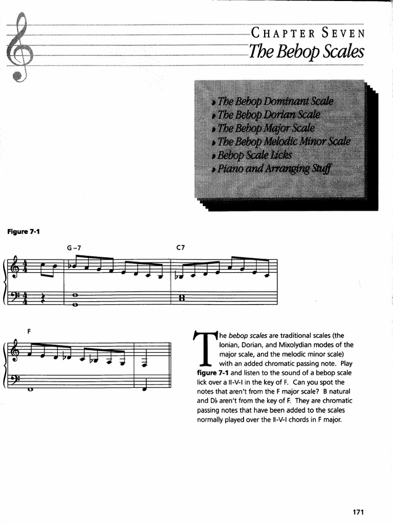 Bebop Scales | PDF