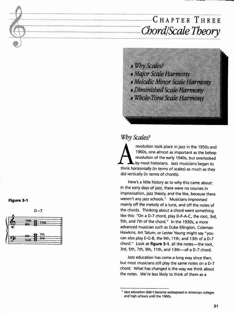 31major Scale Harmony | PDF