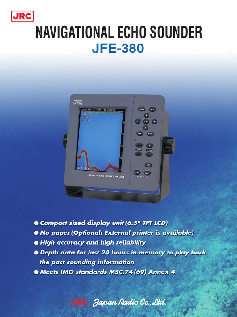 Echo Sounder | PDF | Power Supply | Digital Technology