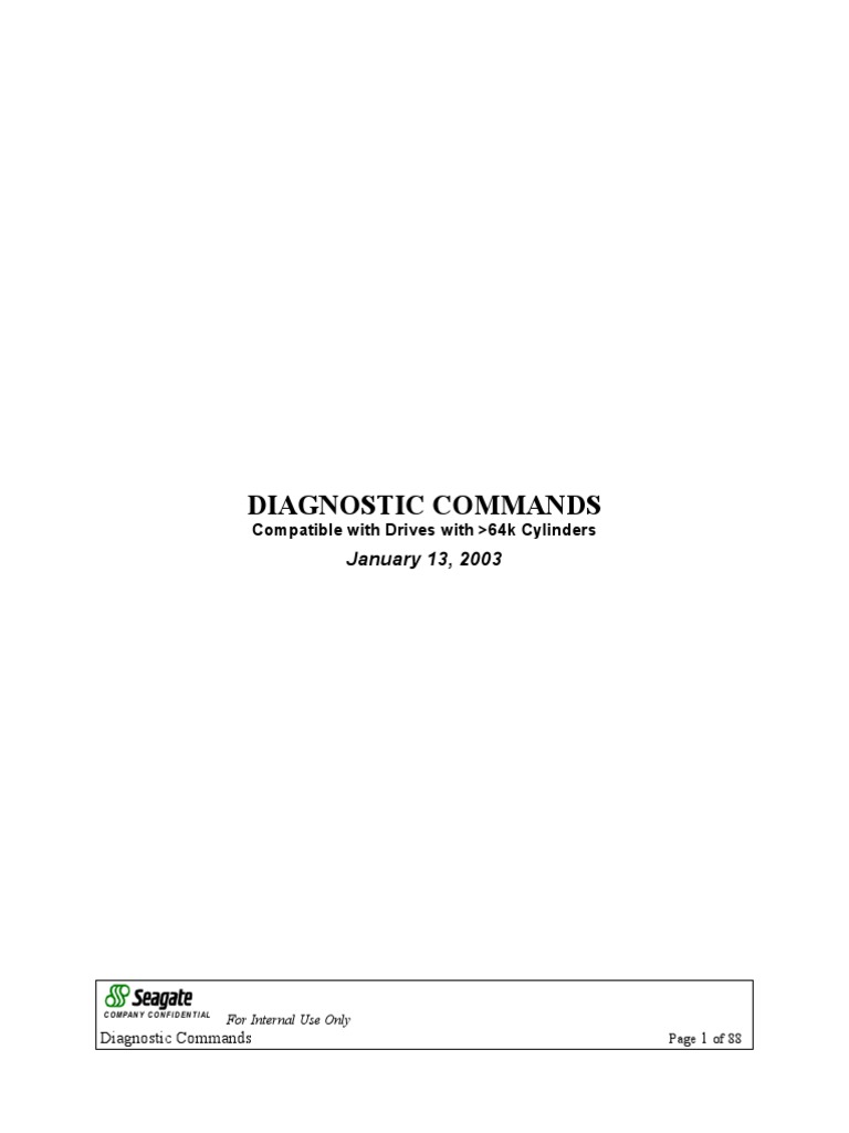 Diag Commands Alpine | PDF | Parameter (Computer Programming) | Computer Data Storage