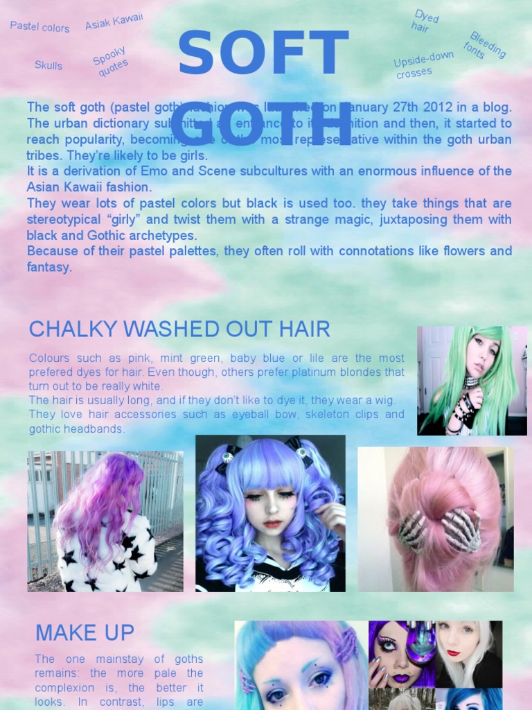 Soft Goth Nora | PDF | Human Appearance | Cultural Trends