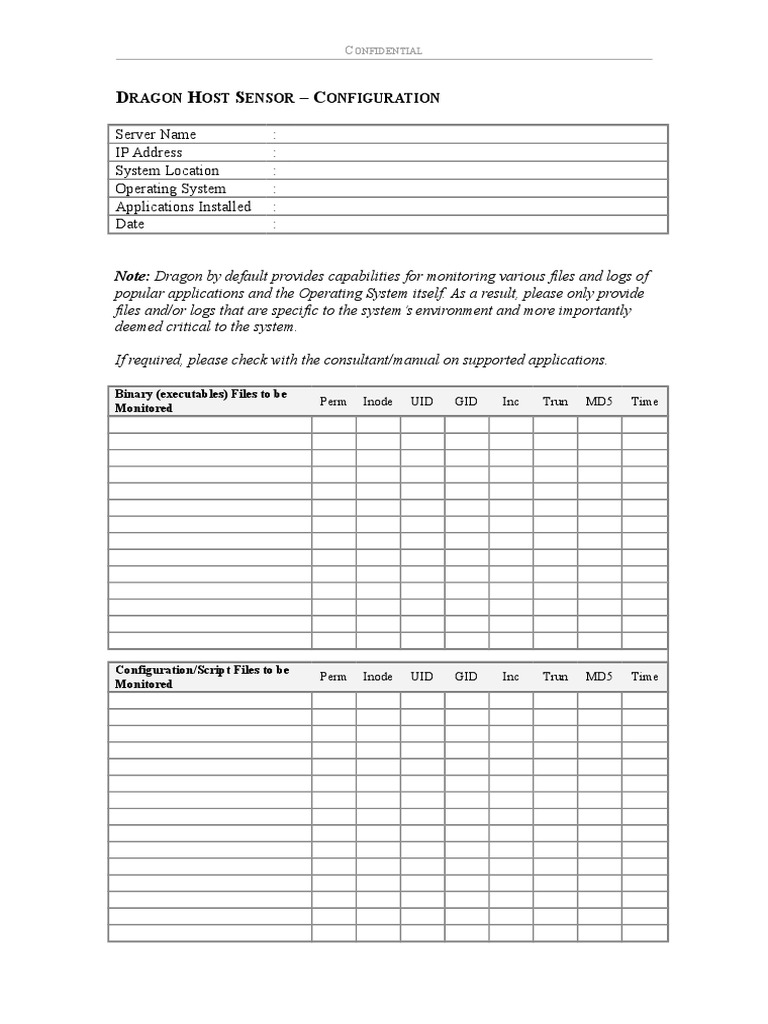 HIDS Configuration Template | PDF | Windows Registry | Operating System ...